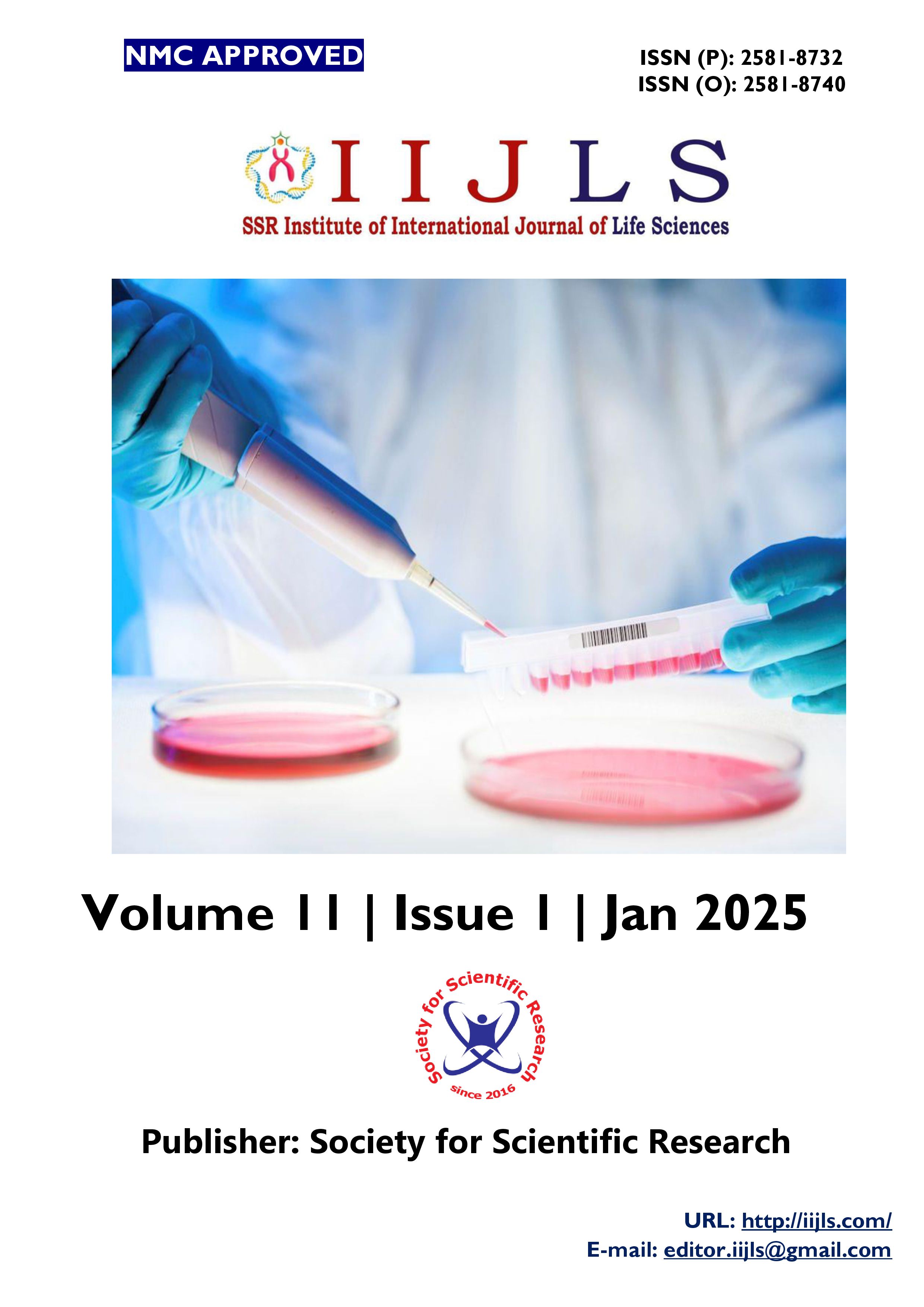 SSR Institute of International Journal of Life Sciences (SSR-IIJLS)