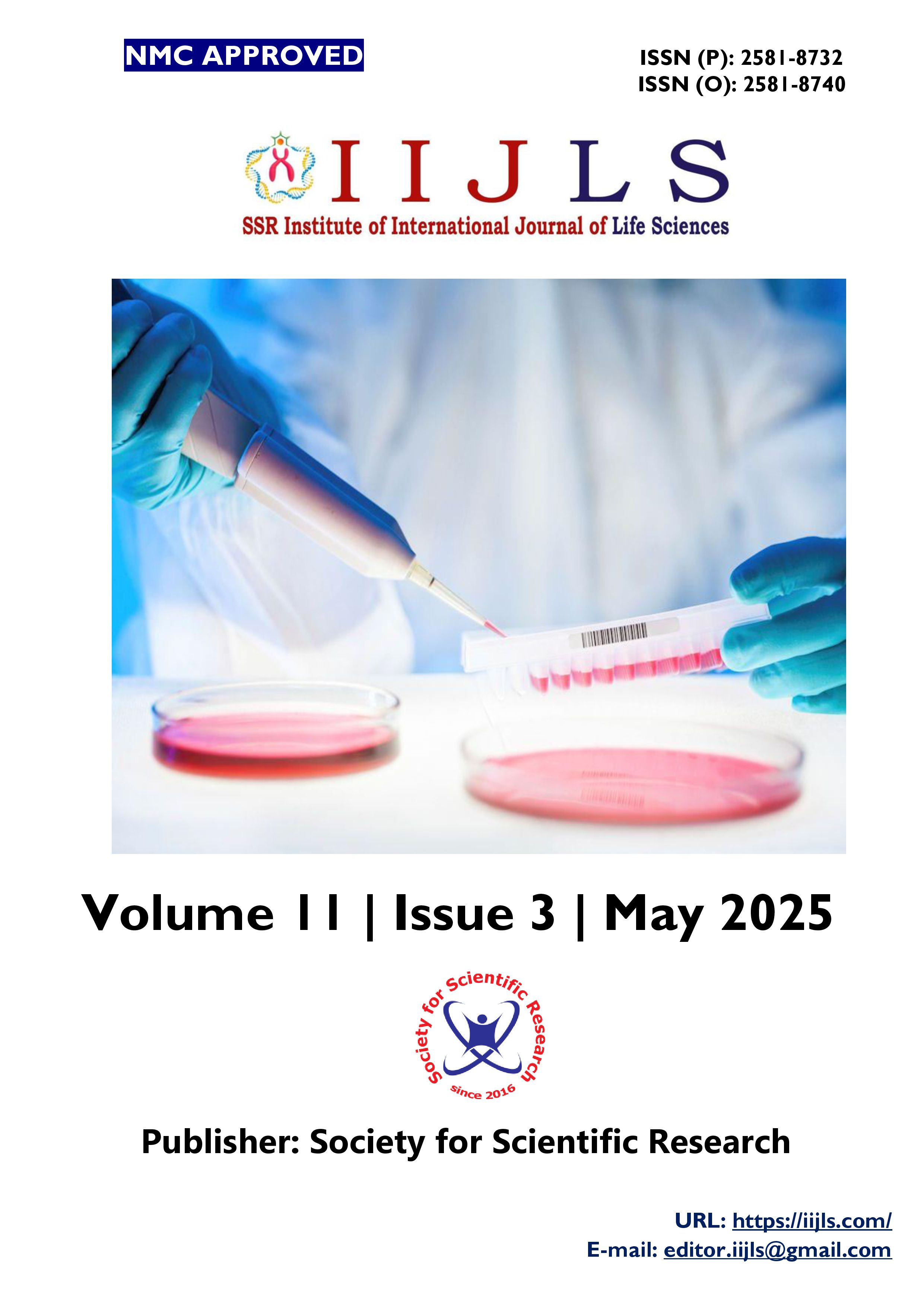 SSR Institute of International Journal of Life Sciences (SSR-IIJLS)