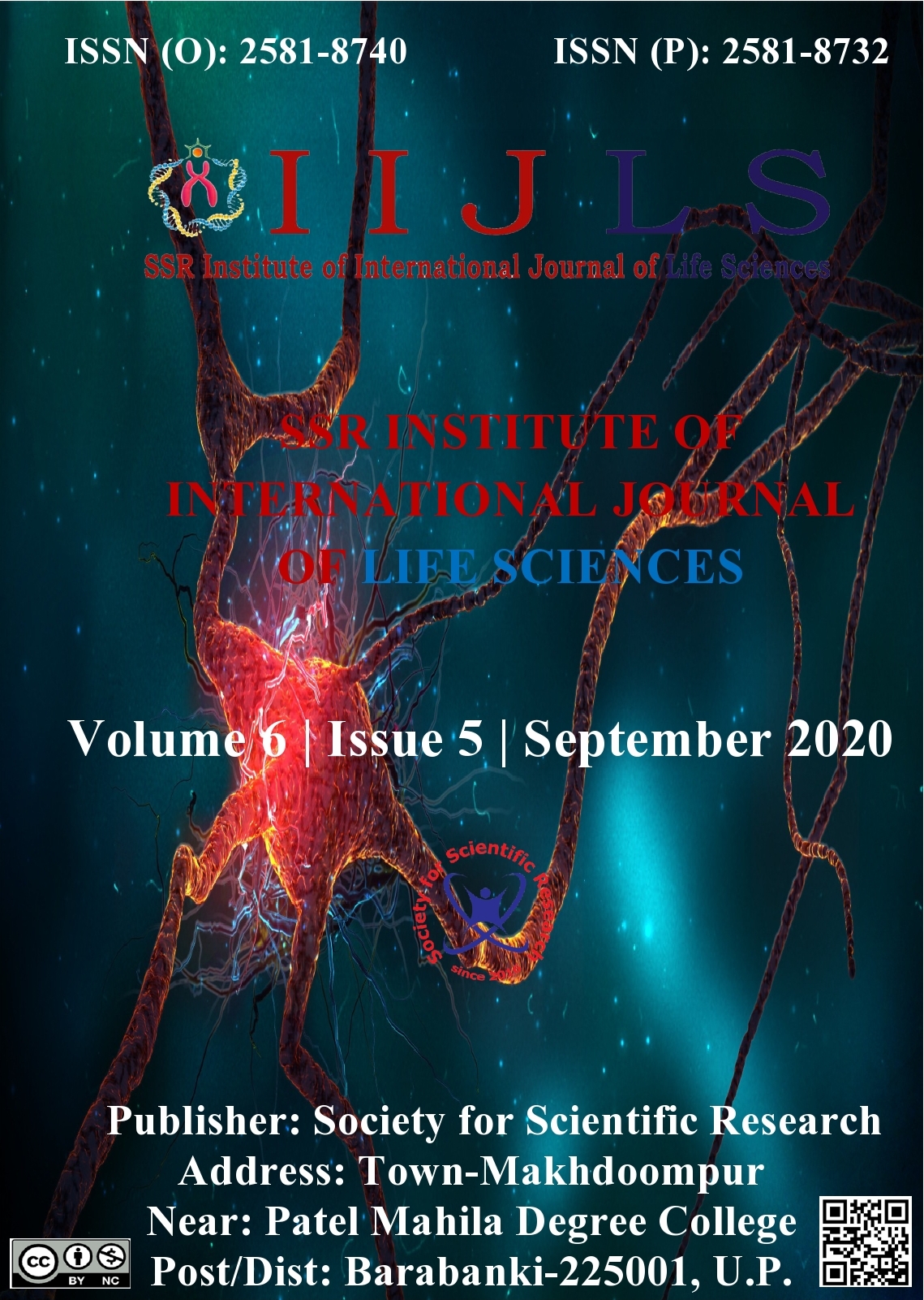 SSR Institute of International Journal of Life Sciences (SSR-IIJLS)